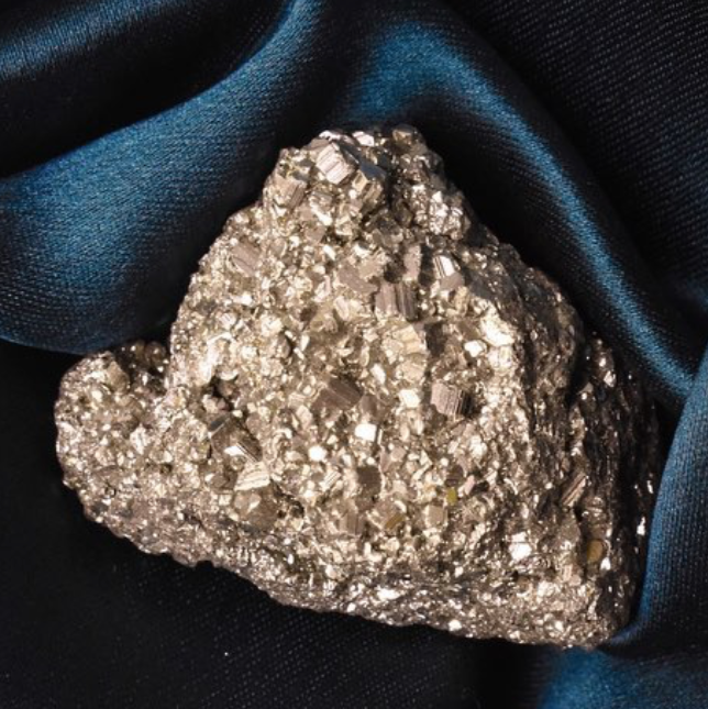 Raw Golden Pyrite Geode Stone with Stand – Bhakti Samagri